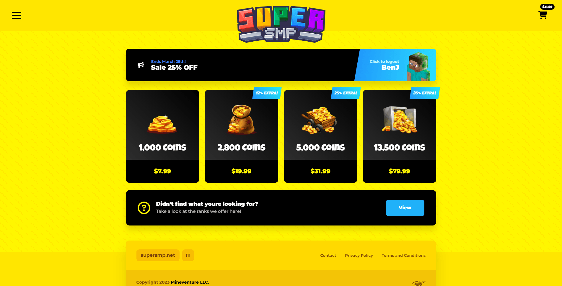 SuperSMP | My Work | Benj
